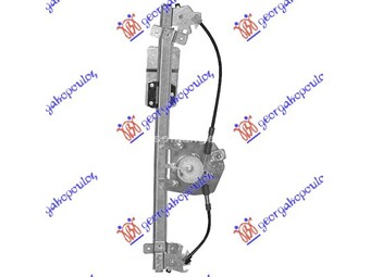 PODIZAC ZADNJEG PROZORA ELEKTRICNI (BEZ MOTORA) 5 VRATA/KARAVAN (A KVALITET) OPEL ASTRA G 98-04