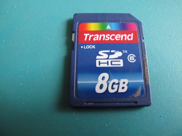 SDHC memorijska kartica TRANSCEND - 8GB Class 6