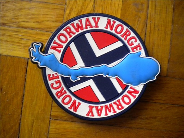 NORVESKA Norge, Norway, magnet za frizider