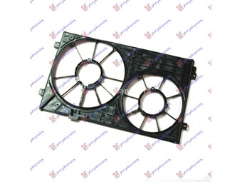 NOSAC DUPLOG VENTILATORA (BENZIN/DIZEL) (HLADNJAK 45cm) SKODA OCTAVIA 5 08-13