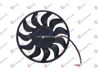 VENTILATOR KLIME (MOTOR+ELISA) (BENZIN/DIZEL) (280mm) (300W) SEAT EXEO 09-13