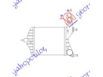 HLADNJAK INTERKULERA 1.3 MJTD (192x209x65) FIAT IDEA 04-10