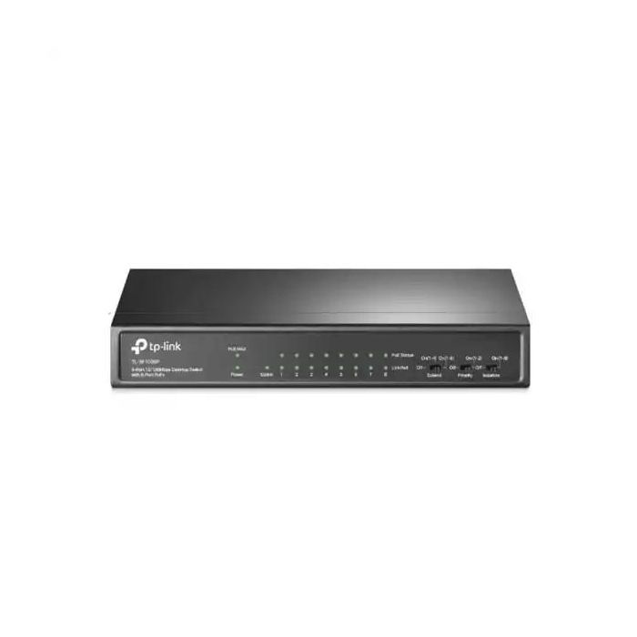 Svič 10/100 9-port TP-Link TL-SF1009P/8×PoE+
