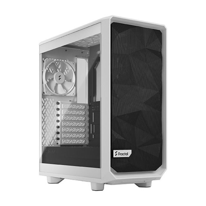 Kućište Fractal Design Meshify 2 Compact Lite White TG clear, FD-C-MEL2C-04