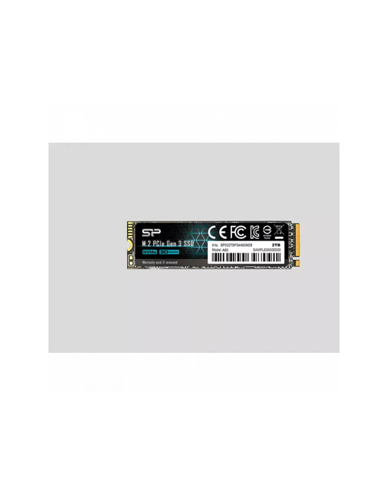 SSD M.2 NVMe Silicon Power A60 Gen 3 256GB, SP256GBP34A60M28
