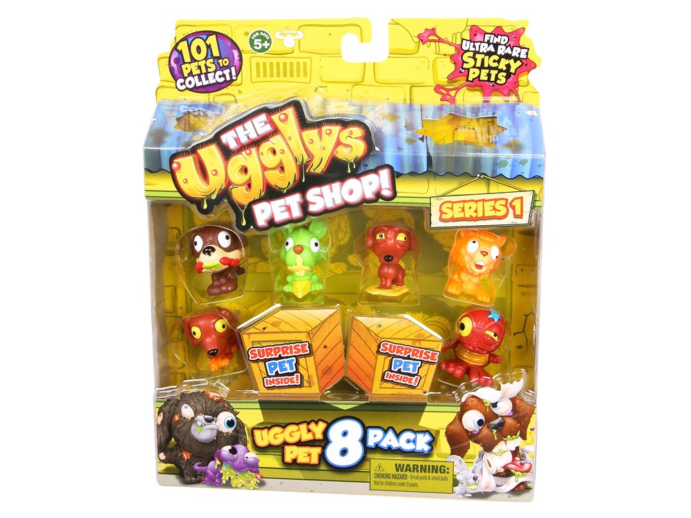 UGGLYS PET SHOP FIGURE 8PK S1