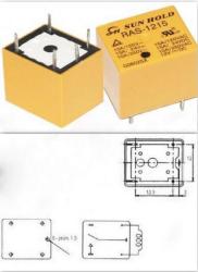 RELE 12VDC/15A RAS