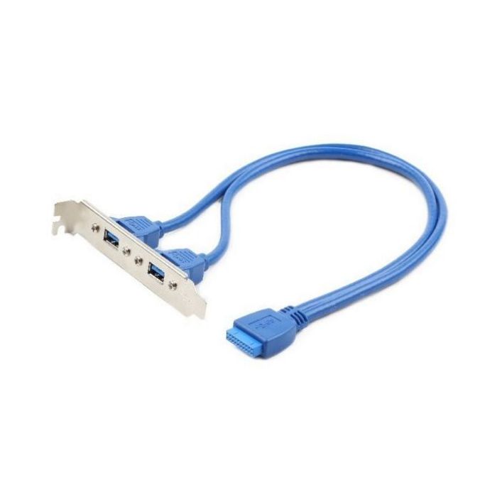 CC-USB3-RECEPTACLE Gembird Dual USB 3.0 receptacle on bracket