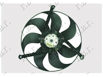 VENTILATOR HLADNJAKA (MOTOR+ELISA) (BENZIN-DIZEL) (-AC) SEAT AROSA 97-00