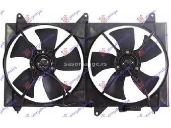 VENTILATOR (DUPLI) KOMPLET (BENZIN) (+/-AC) CHEVROLET EPICA 07-