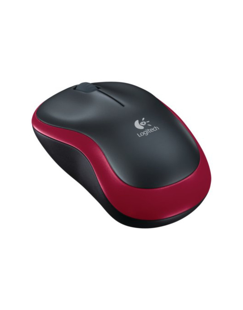 Miš Wireless Logitech M185 red 910-002240