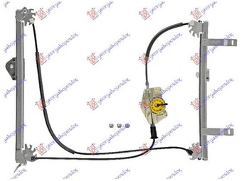 PODIZAC PREDNJEG PROZORA ELEKTRICNI (BEZ MOTORA) (CABRIO) PEUGEOT 307 01-05