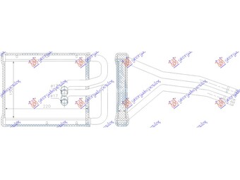 GREJAC KABINE (220x150x20) (TIP DOOWON) KIA SPORTAGE 04-08