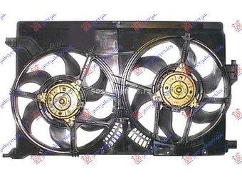 VENTILATOR (DUPLI) KOMPLET (BENZIN/DIZEL) OPEL SIGNUM 03-06