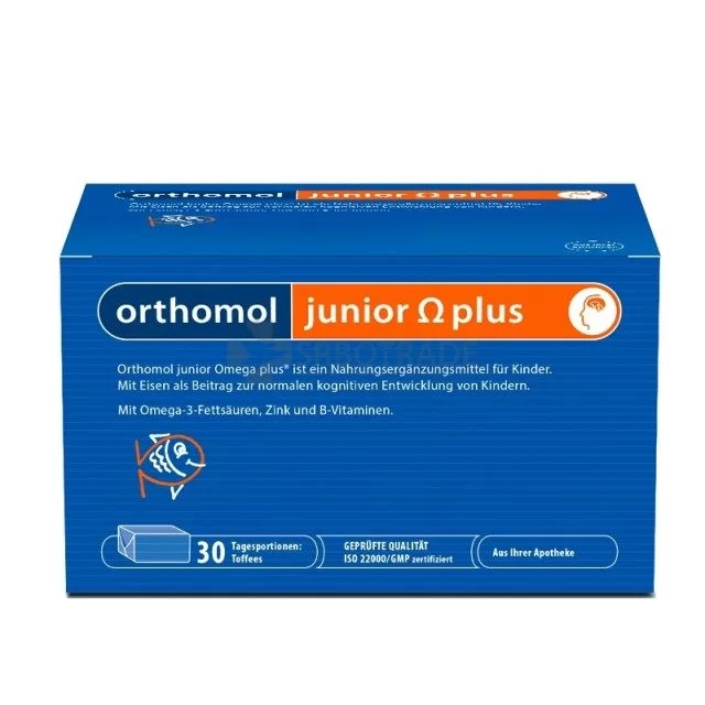 Orthomol Junior omega plus 30 mekih bombona