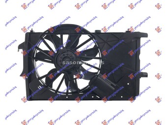 VENTILATOR KOMPLET (BENZIN) (+AC) OPEL MERIVA 03-10