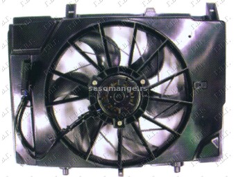 VENTILATOR HLADNJAKA KOMPLET (BENZIN) MERCEDES SLK (R170) 96-04