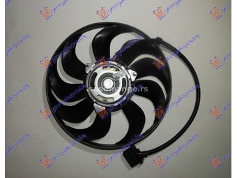 VENTILATOR HLADNJAKA (MOTOR+ELISA) (290mm) (2 PIN) VW POLO 02-05