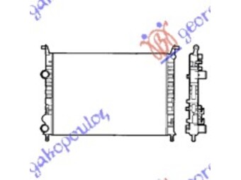 HLADNJAK MOTORA 1.2 BENZIN (52x36x2.5) 00- FIAT STRADA 99-05