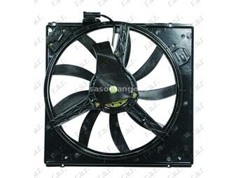 VENTILATOR HLADNJAKA KOMPLET (BENZIN) (+AC) RENAULT TWINGO 98-00