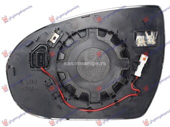 STAKLO RETROVIZORA SA GREJACEM (MRTAV UGAO) (KONVEKSNO STAKLO) HYUNDAI TUCSON 15-18