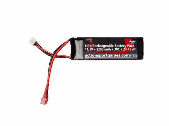ASG Baterija – 11,1V 2200 mAh 30C LiPo T-Plug