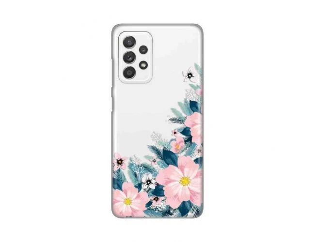 3G Print Skin zaštitna maska za telefon Samsung A525F/A526B Galaxy A52 4G/5G (EU) Bright Flowers