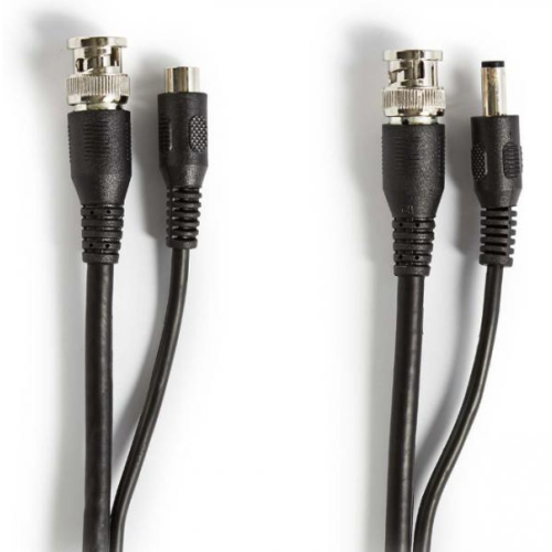 CCTVCA10BK100 * CCTV Security Cable BNC / DC RG59, 10m (841)