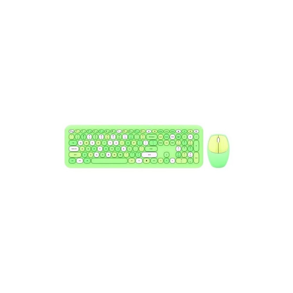 Mofii Komplet tastatura i miš Retro - Zeleni