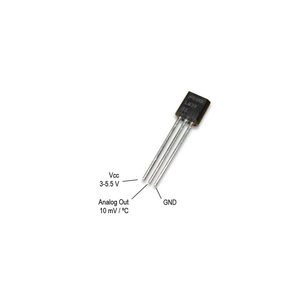 Temp.sensor 0/+100C TO92