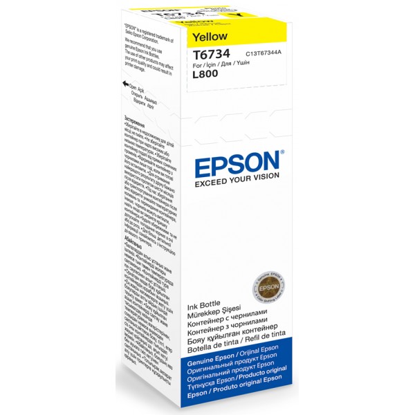 Epson T6734 zuti kertridz za L800, L805