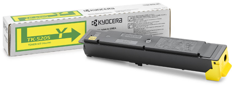 Kyocera TK-5205Y zuti toner TASKalfa 356ci, TA356ci, TA358ci, 358ci