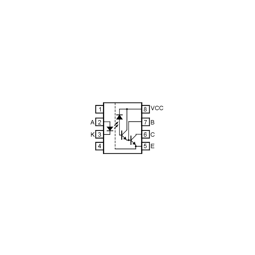 Optok-Darl.>2.5kV 7V 60mA DIP8