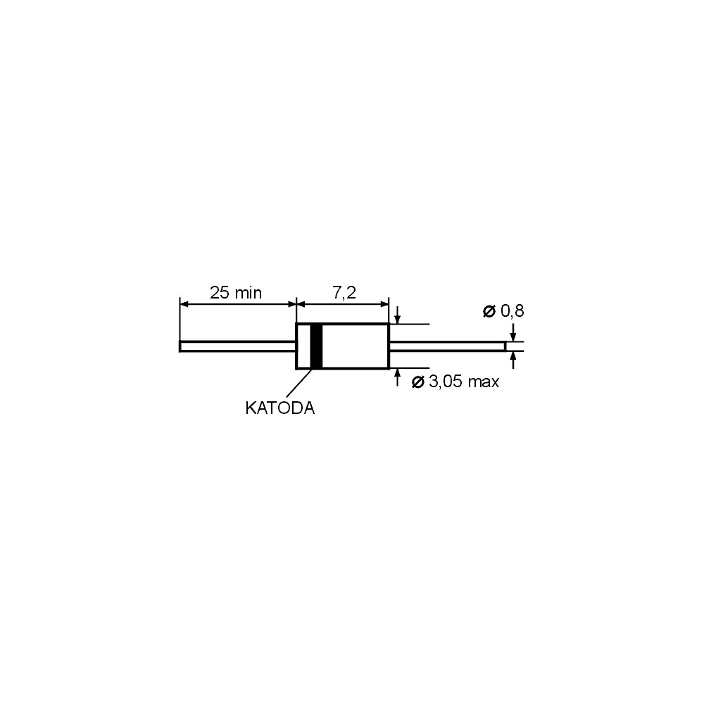 Z-Dioda 2W 9.1V DO41