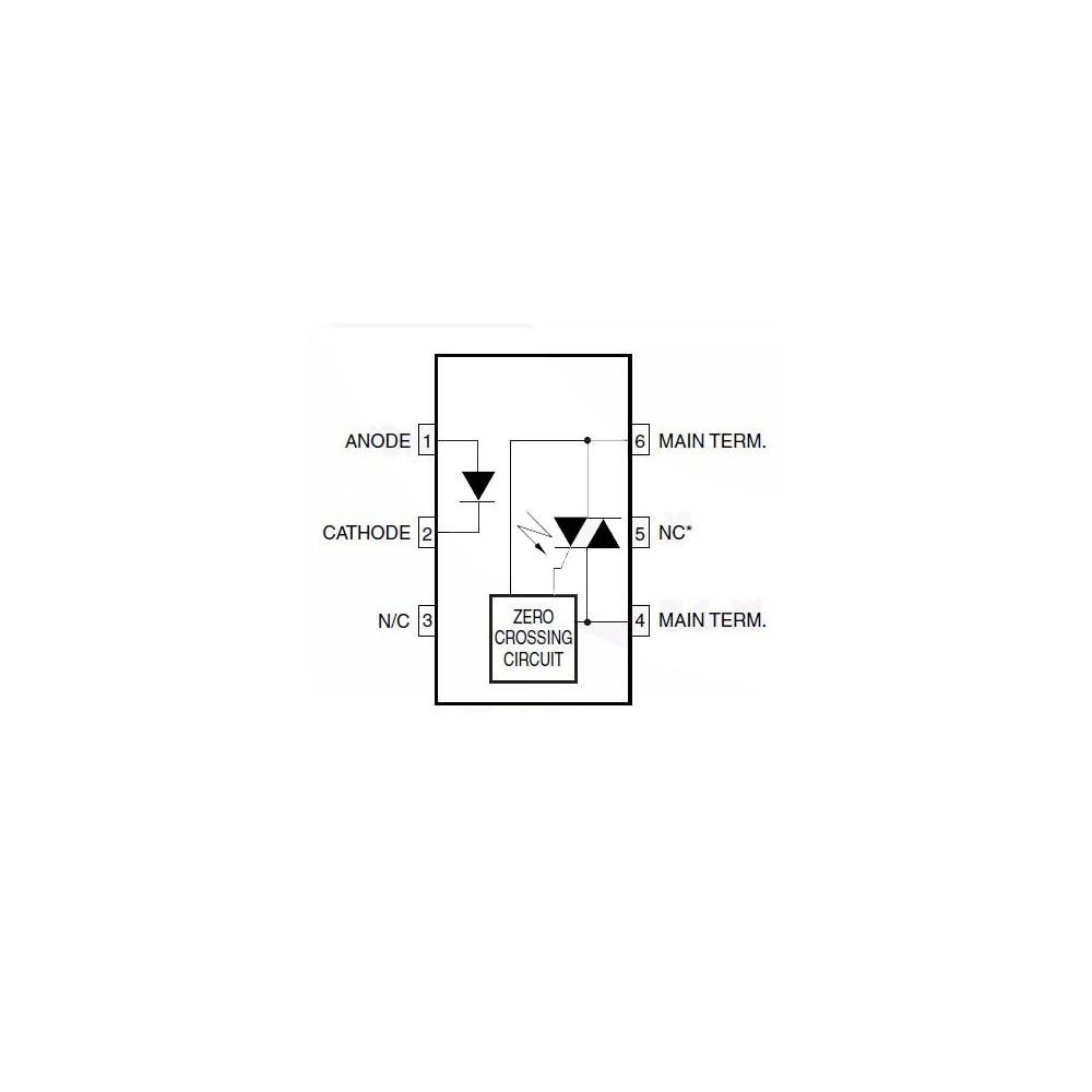 Optotr+ZCD 7.5kV 250V 15mA DIP6