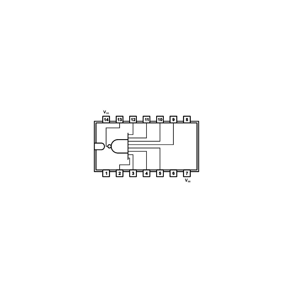 IC 8Inp NAND Gate