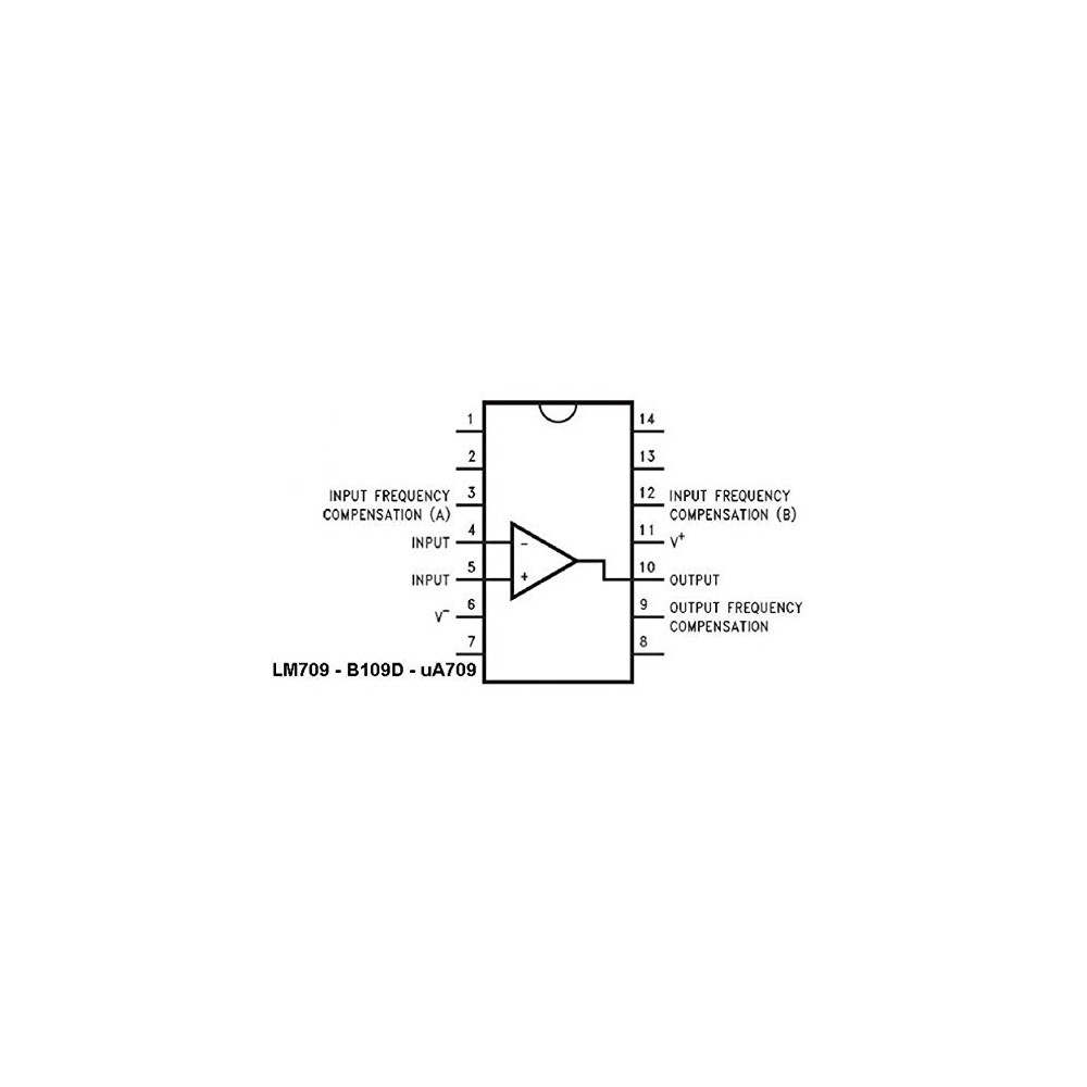 OP amlif +-18V DIP14, LS709