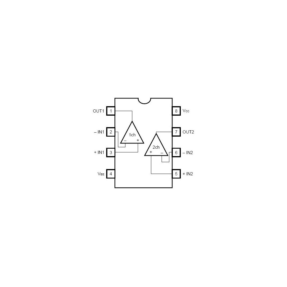 IC-OP Dual +-18V DIP8
