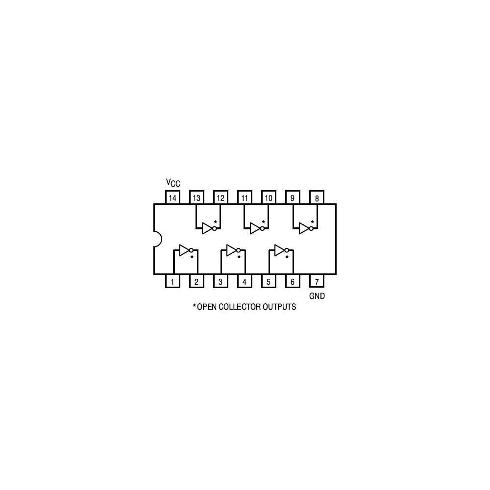 IC Hex Inveryter Open Coollect SO14