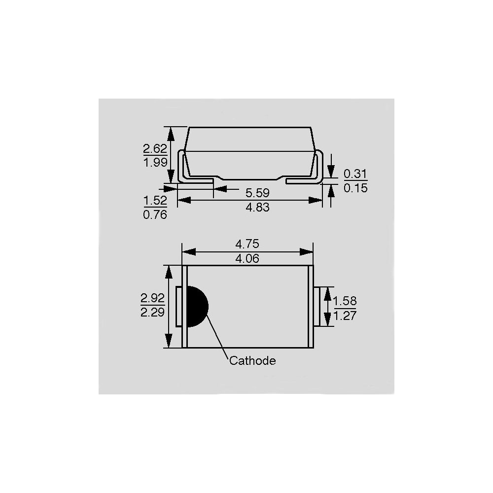 SMD Z dioda 1,3W 33V