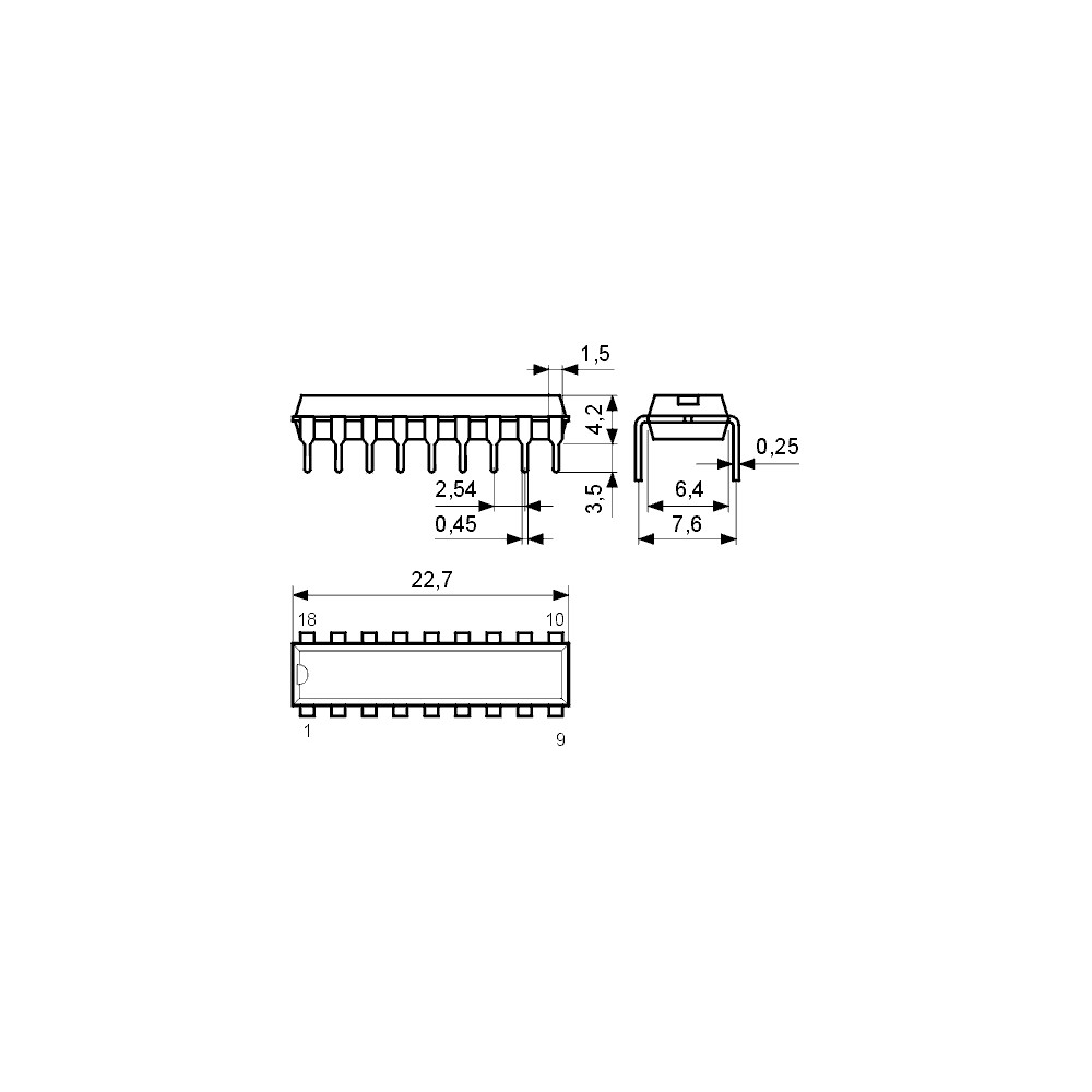 IC FLT-Tr. DIP18