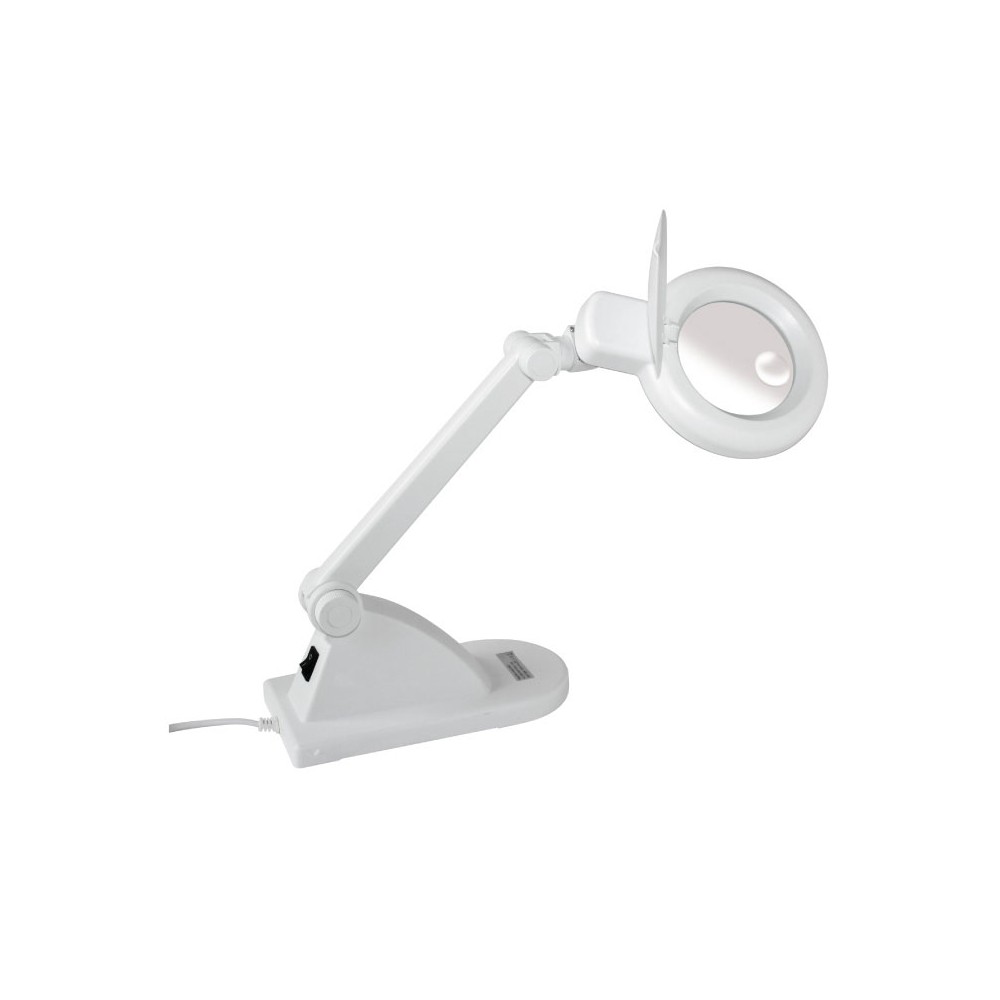 Stona lampa sa lupom 90mm, fluo cev 115mm/12W