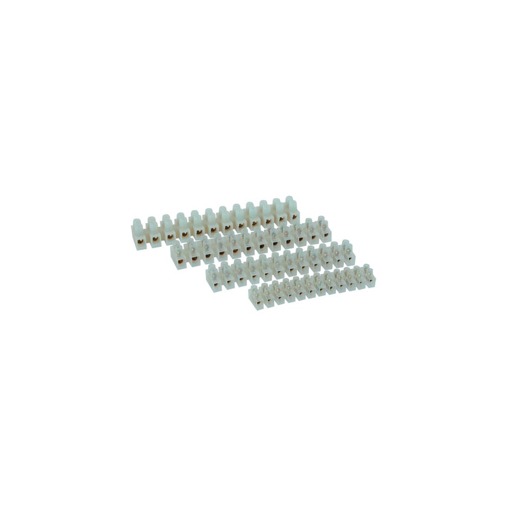 Redna klema 12X4mm bele