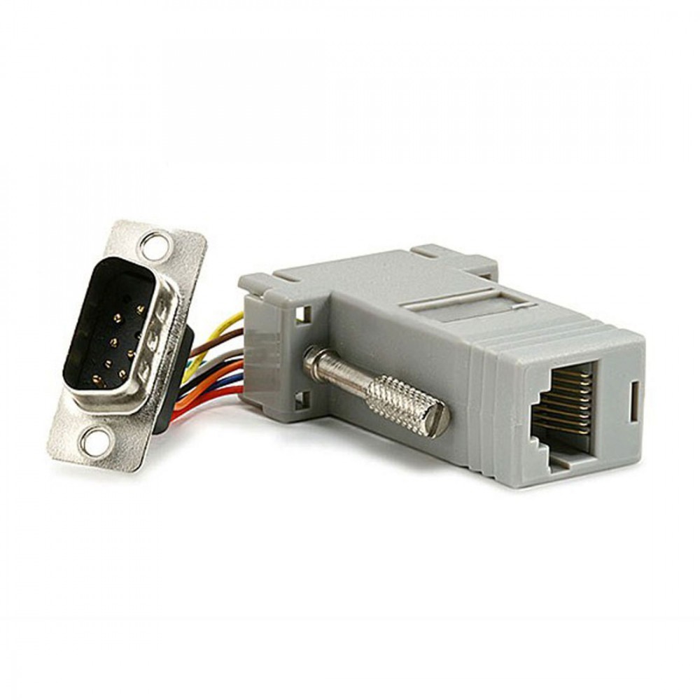 Adapter DB9 M - RJ45 F