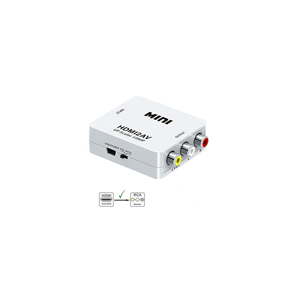 Adapter HDMI na AV 1080P