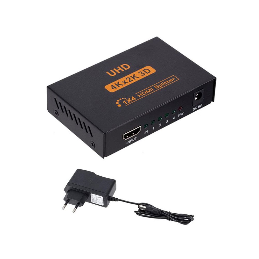 HDMI spliter 1xin - 4xout 4K X2K activ