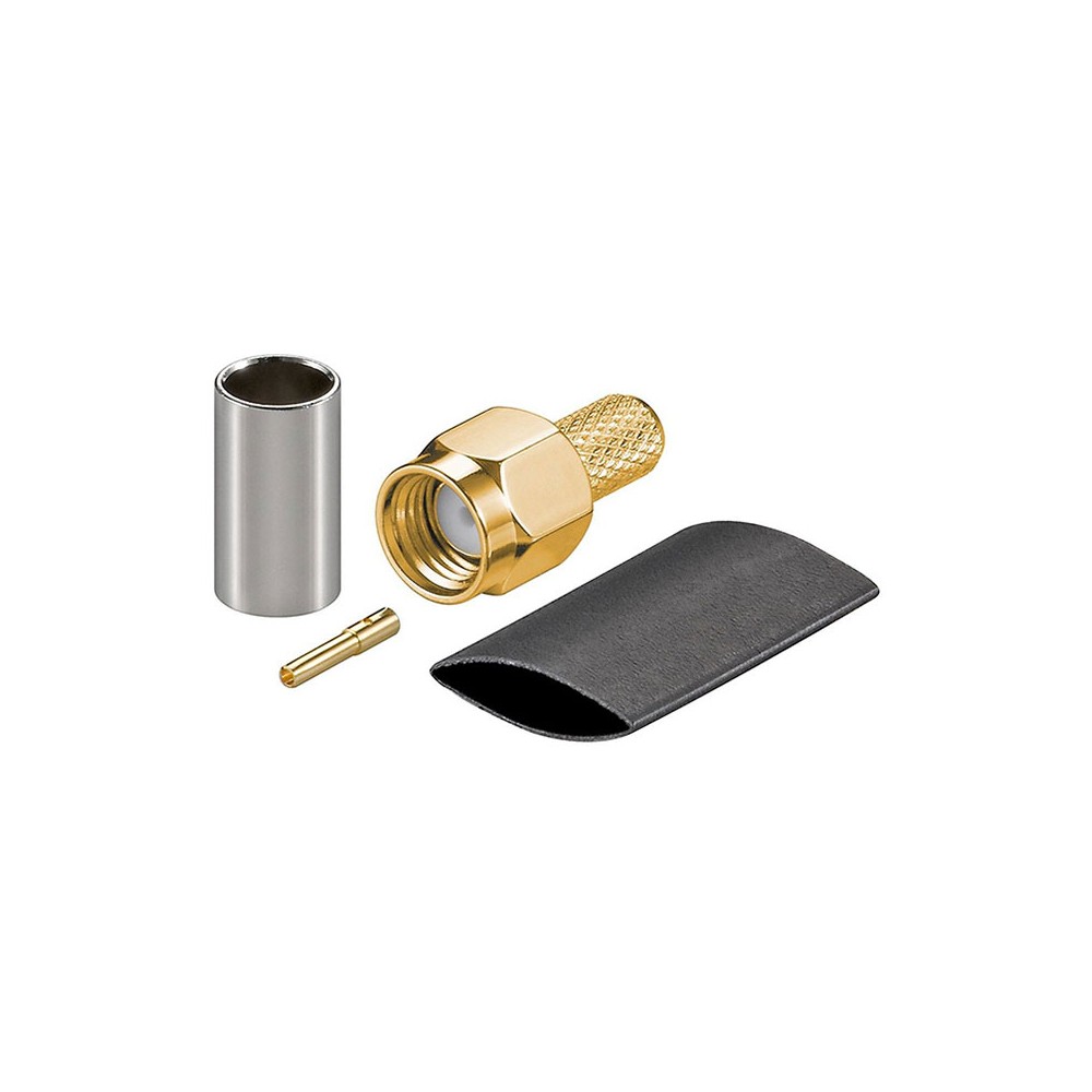 SMA utikač cr/solder RG174U