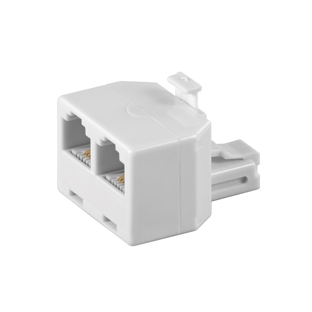 Adapter tel. 1m/2z 6P