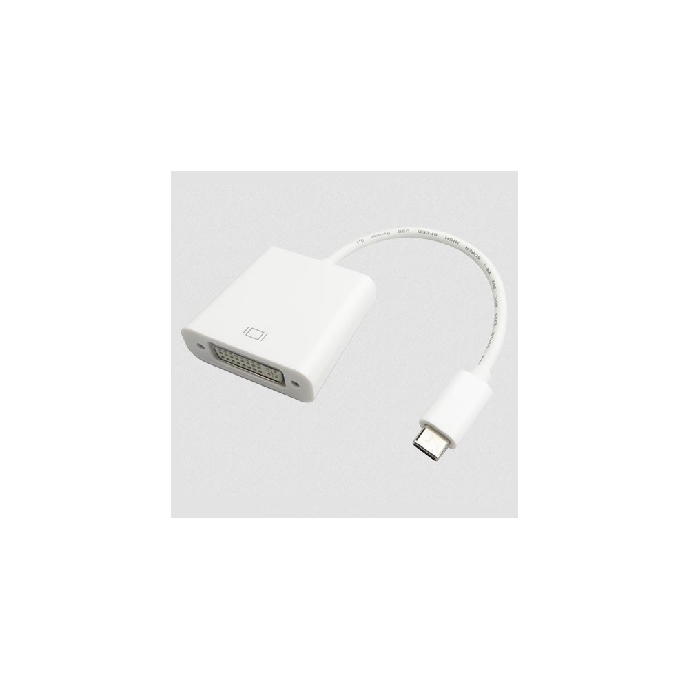 Adapter USB 3.1 Tip C na DVI( 24+5) M/Ž