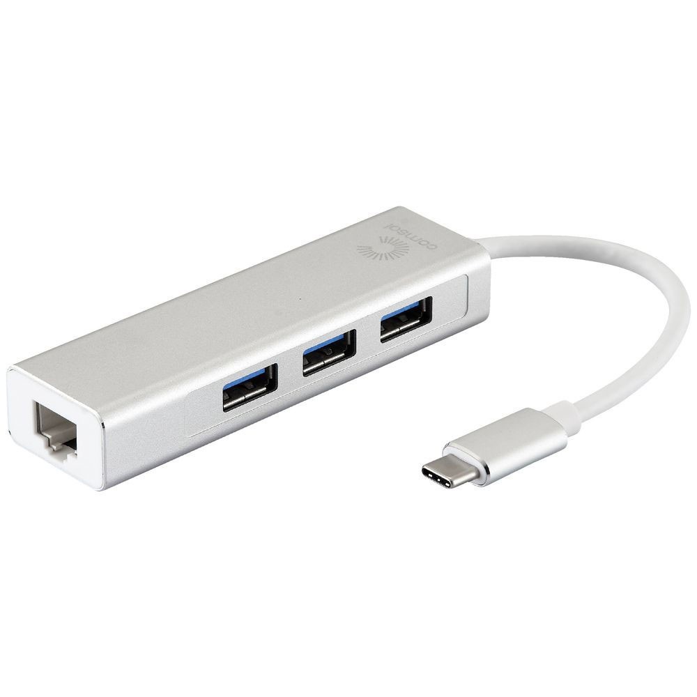 USB 3.1 tip C na 3X HUB+RJ45